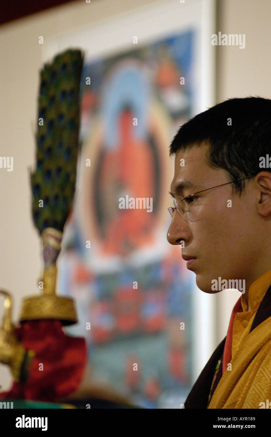 HH XVII Karmapa Thaye Dorje Stock Photo - Alamy