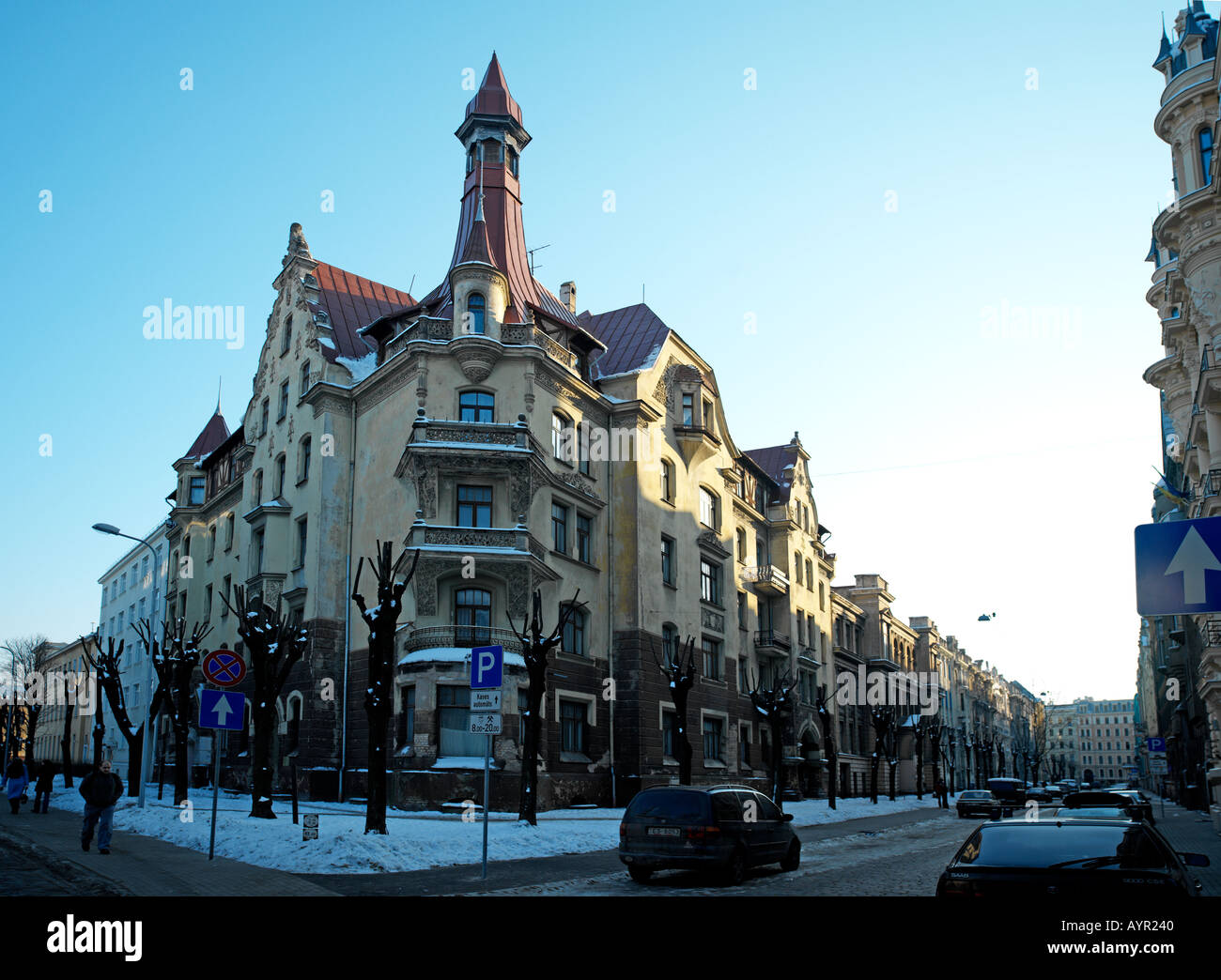 Albert Street Riga Stock Photos & Albert Street Riga Stock Images - Alamy