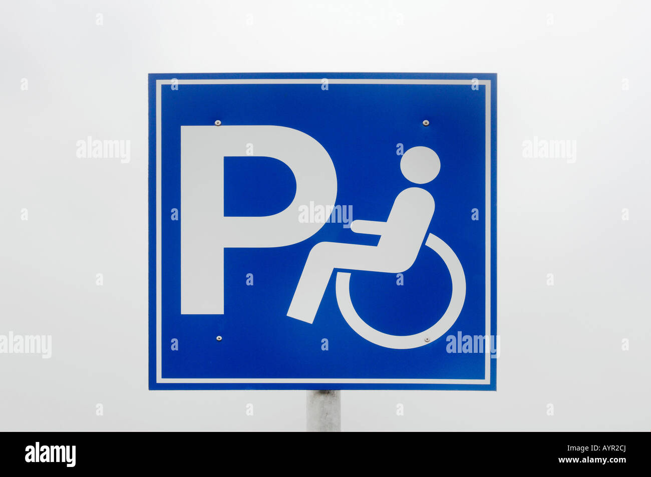 Handicapped parking space sign Stock Photo - Alamy Handicapped parking space sign Stock Photo - Alamy