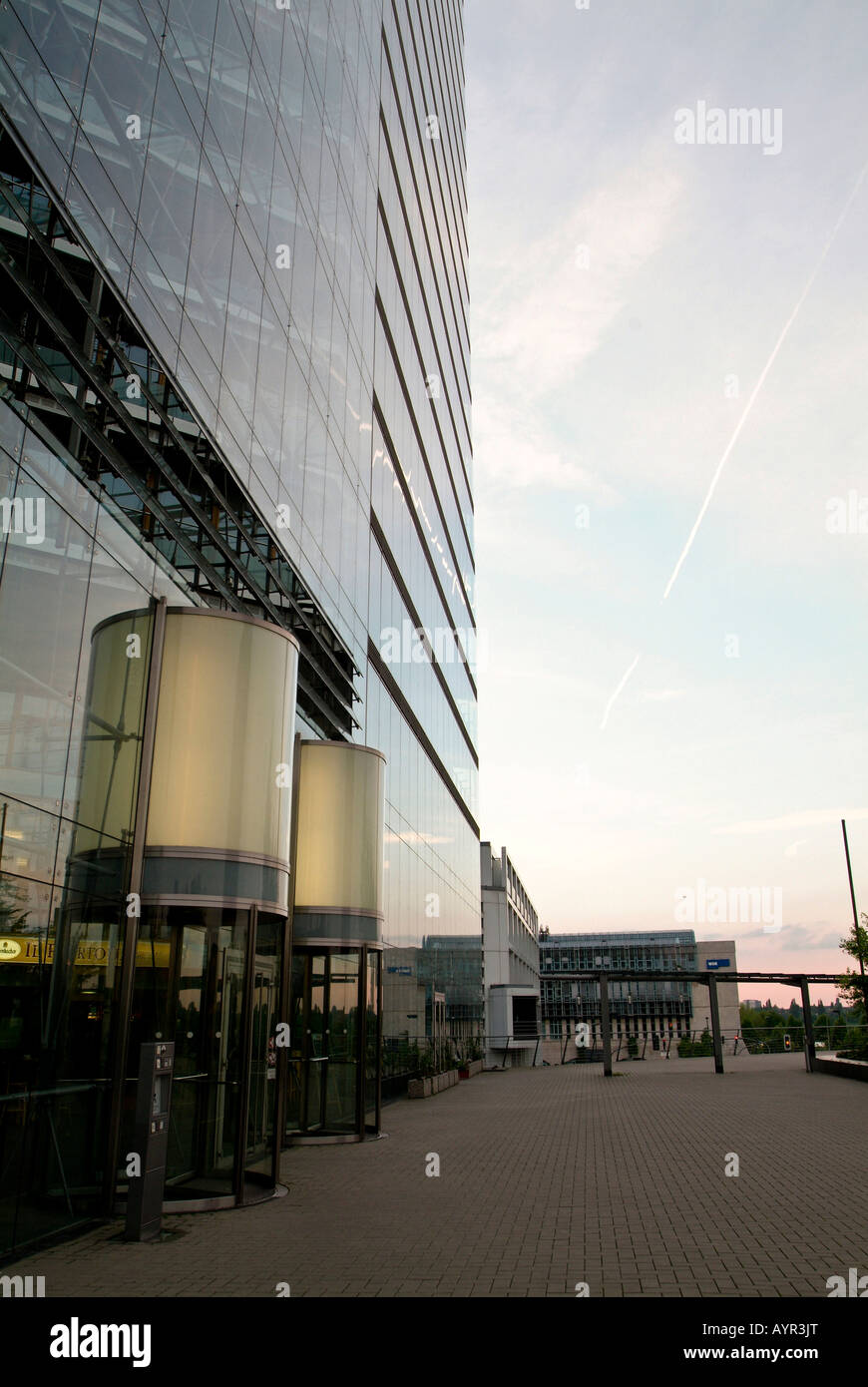 Duesseldorf Stadttor building, Duesseldorf, North Rhine-Westphalia ...