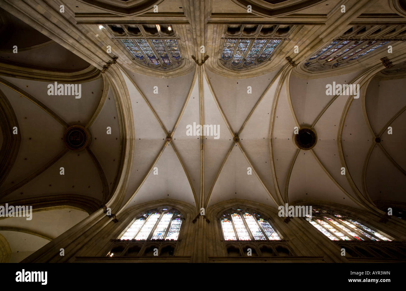 Interior, Regensburg Cathedral (St. Peter's Cathedral), Regensburg ...