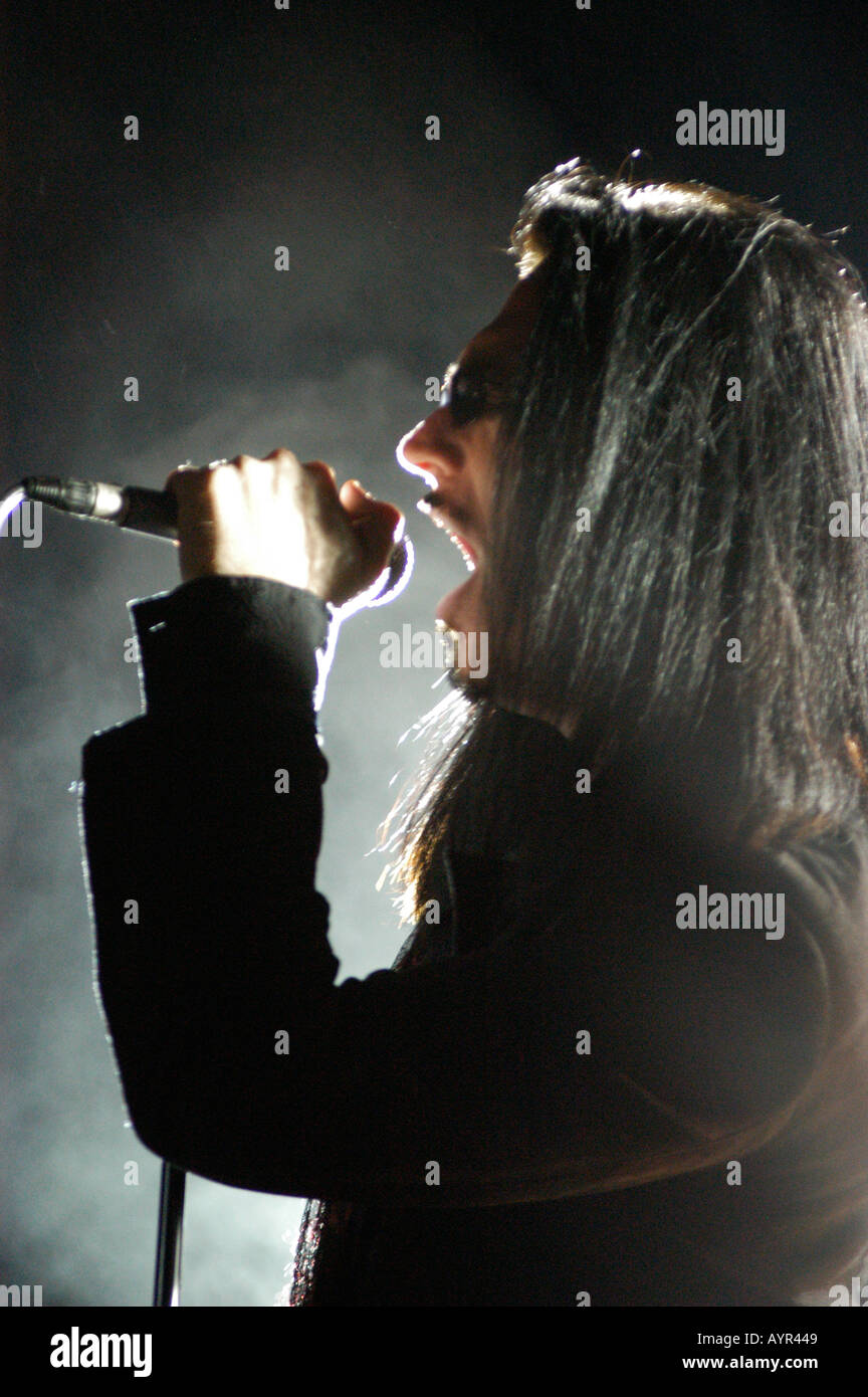 The Garden of Delight band during concert in Castle Party 2003 Bolkow ...