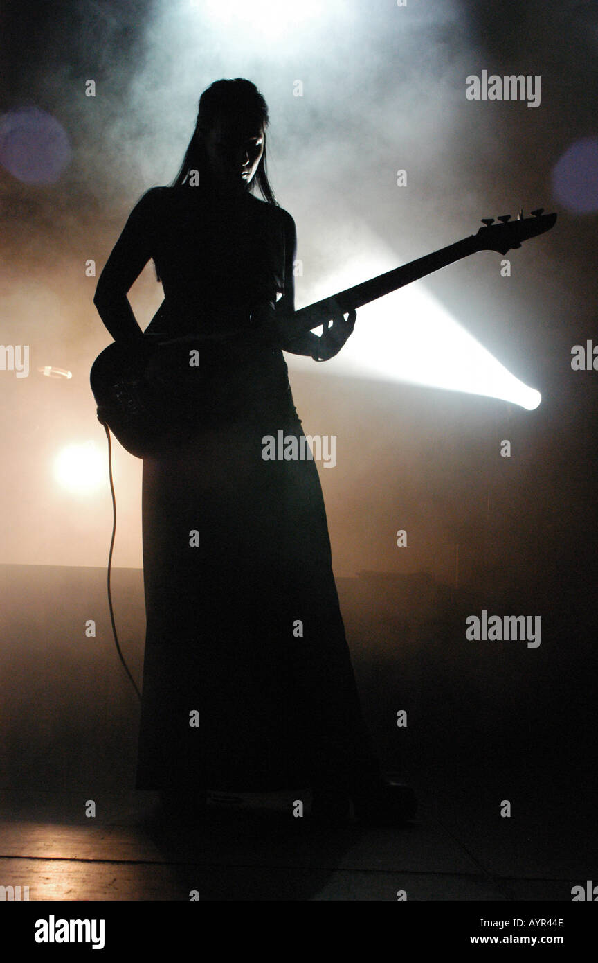 The Garden of Delight band during concert in Castle Party 2003 Bolkow ...