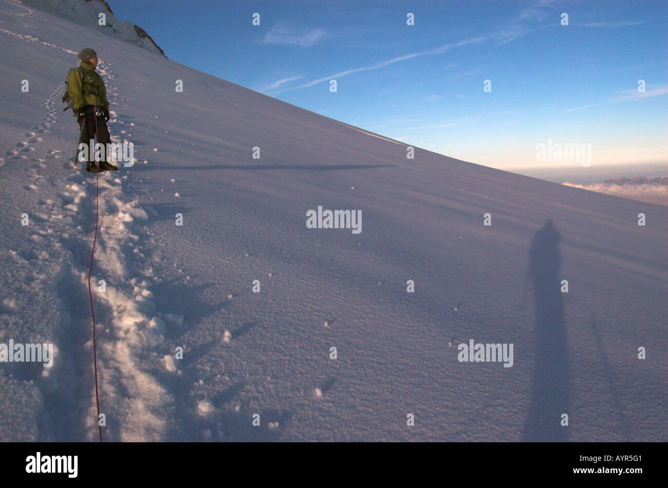 French female climber hi-res stock photography and images - Alamy
