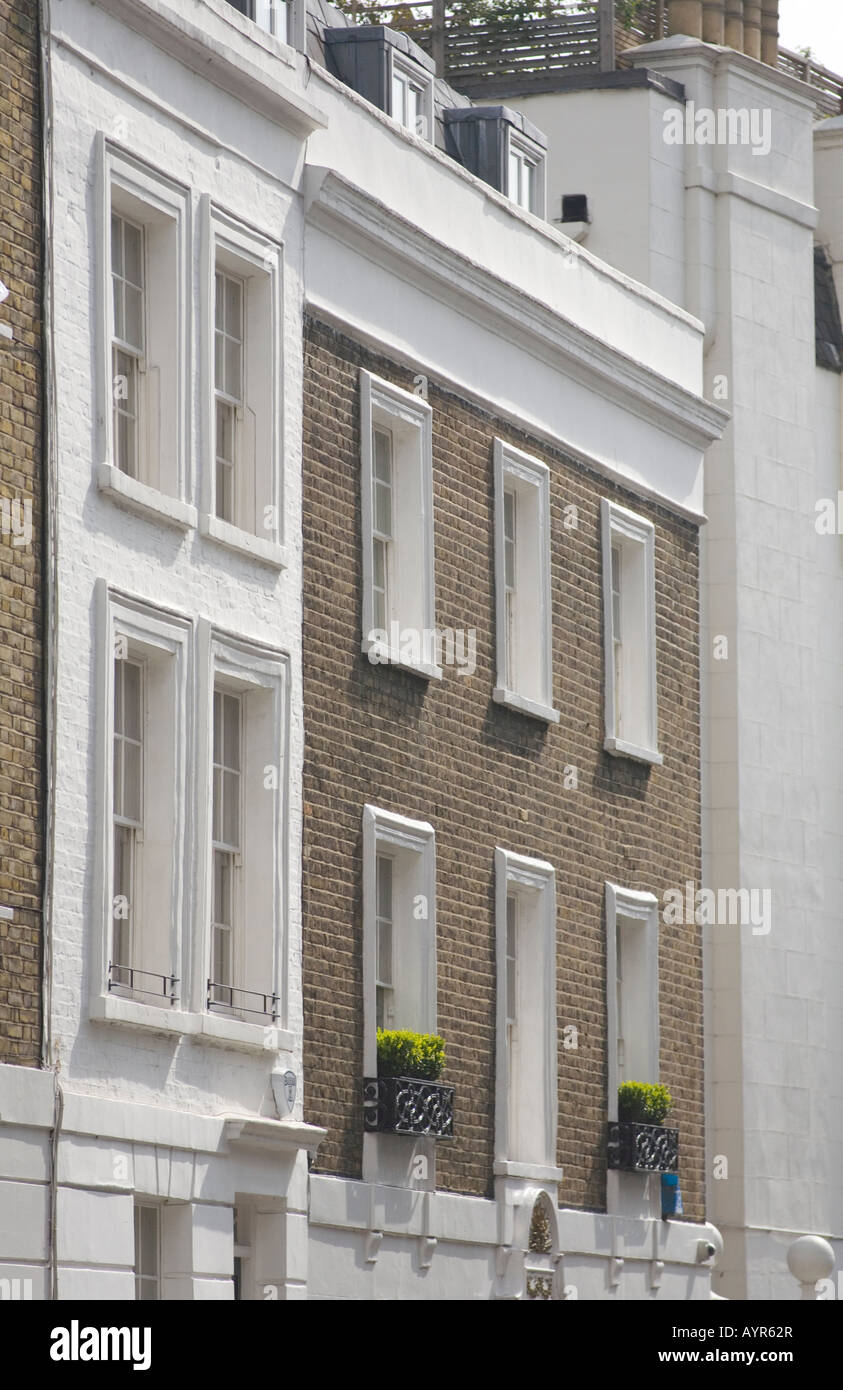 Terraced Houses Cheyne Row Chelsea London SW3 Stock Photo - Alamy
