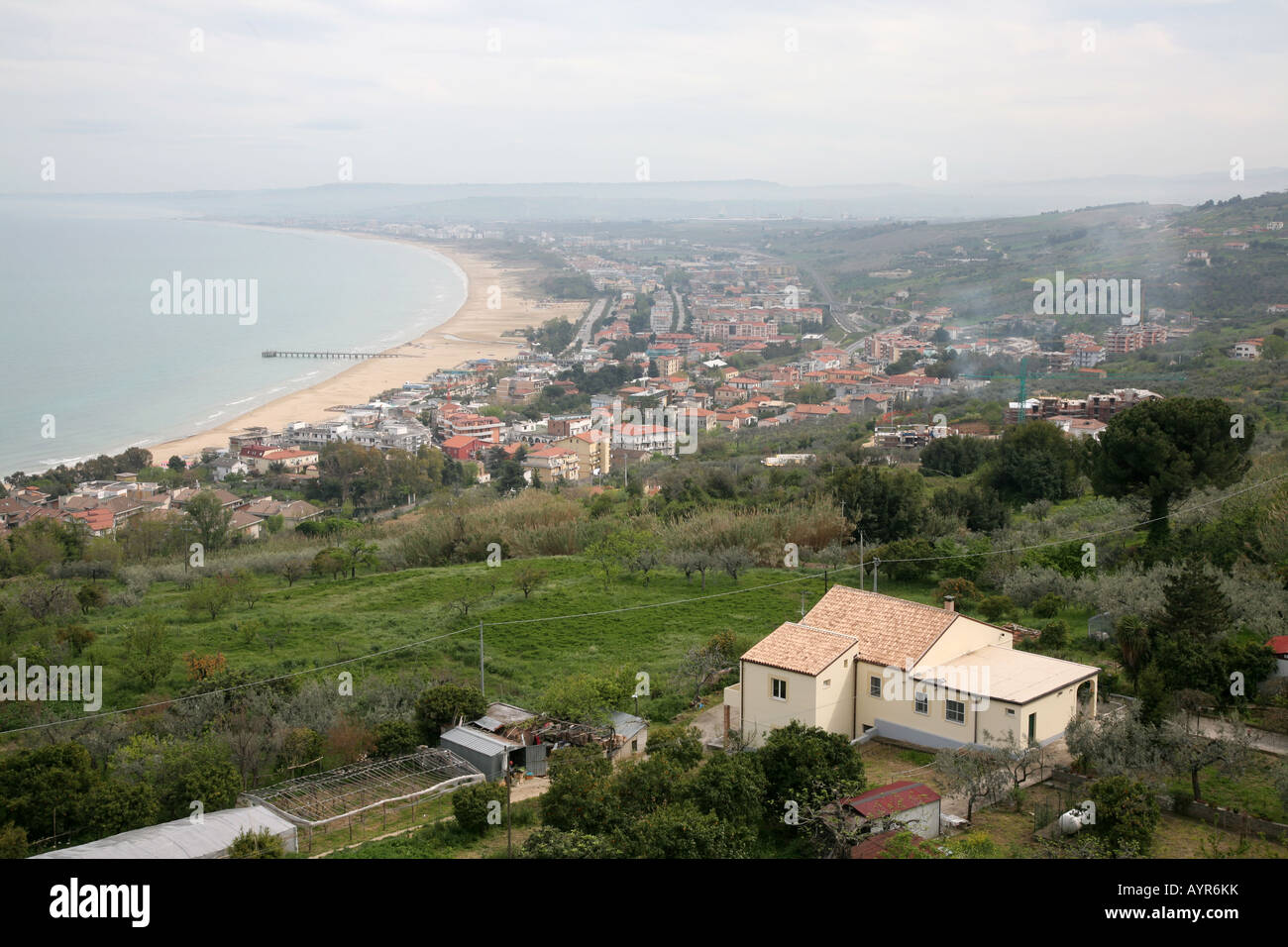 Vasto beach, Abruzzo, Italy Stock Photo - Alamy