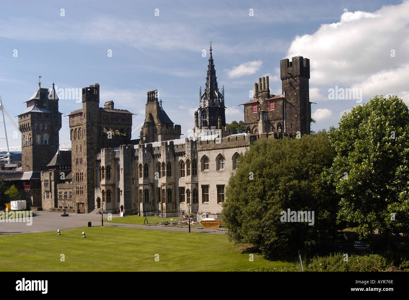 Panoramic view historic castle hi-res stock photography and images - Alamy