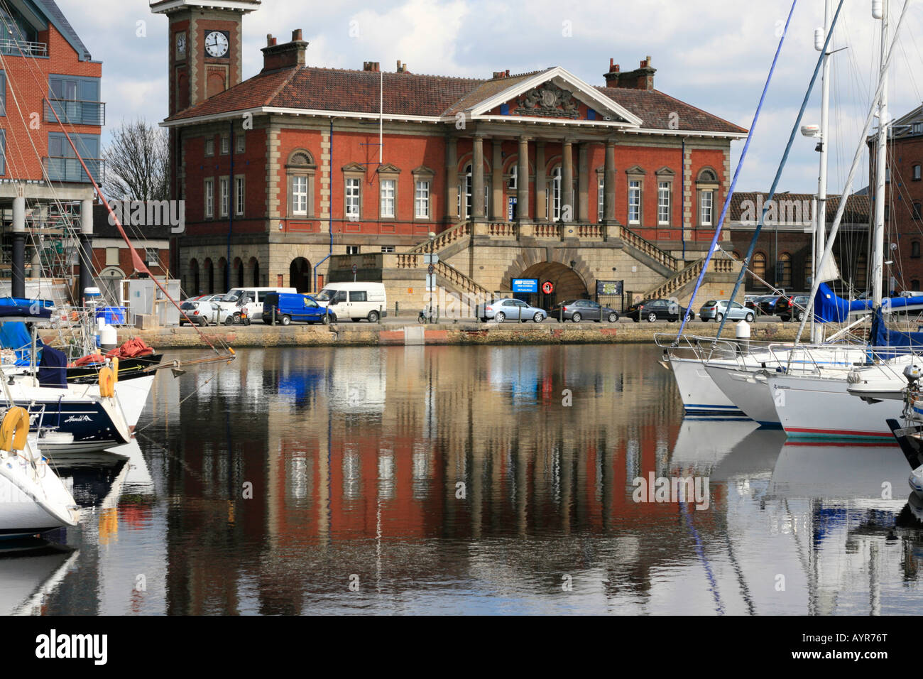 Waterfront redevelopment of the wet dock hi-res stock photography and ...