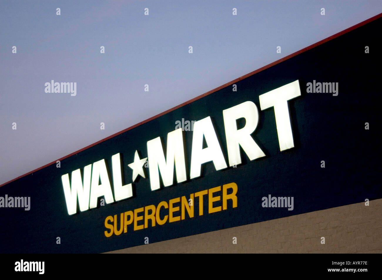WAL MART OUT OF TOWN SHOPPING SUPERCENTER NEBRASKA UNITED STATES OF ...