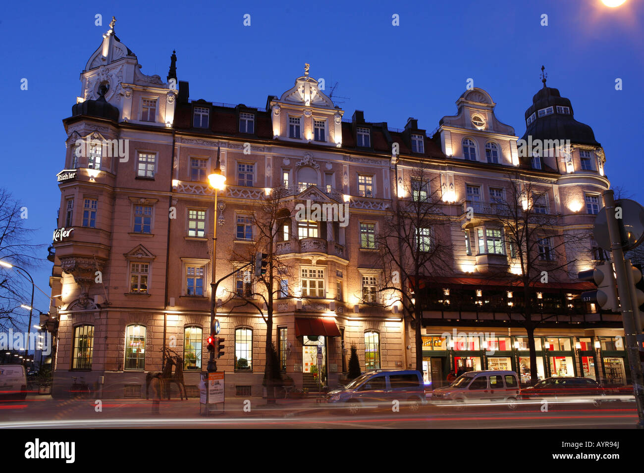 Kaefer Delicatessen, Prinzregenten Street, Munich, Bavaria, Germany ...
