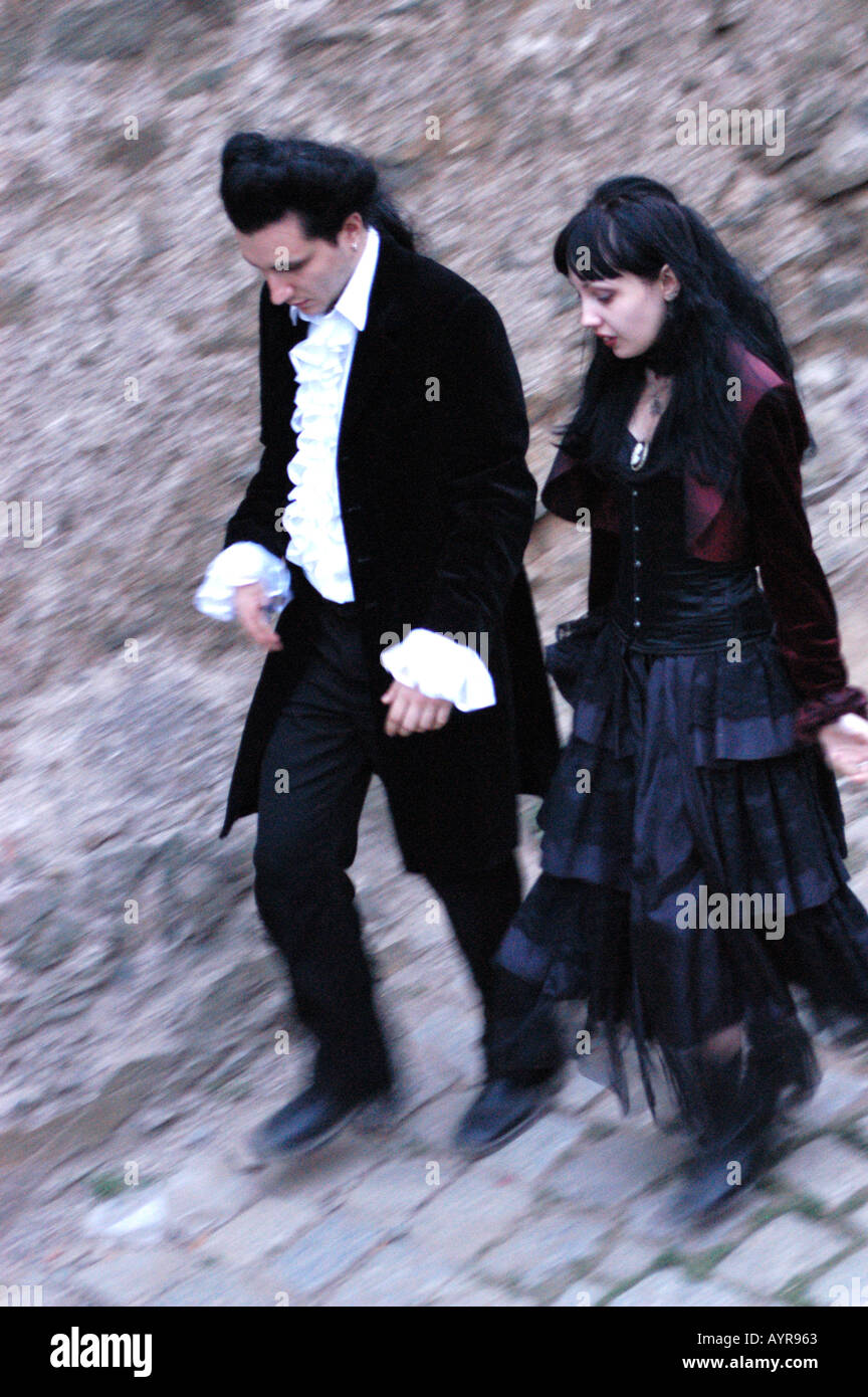 Goths hi-res stock photography and images - Alamy