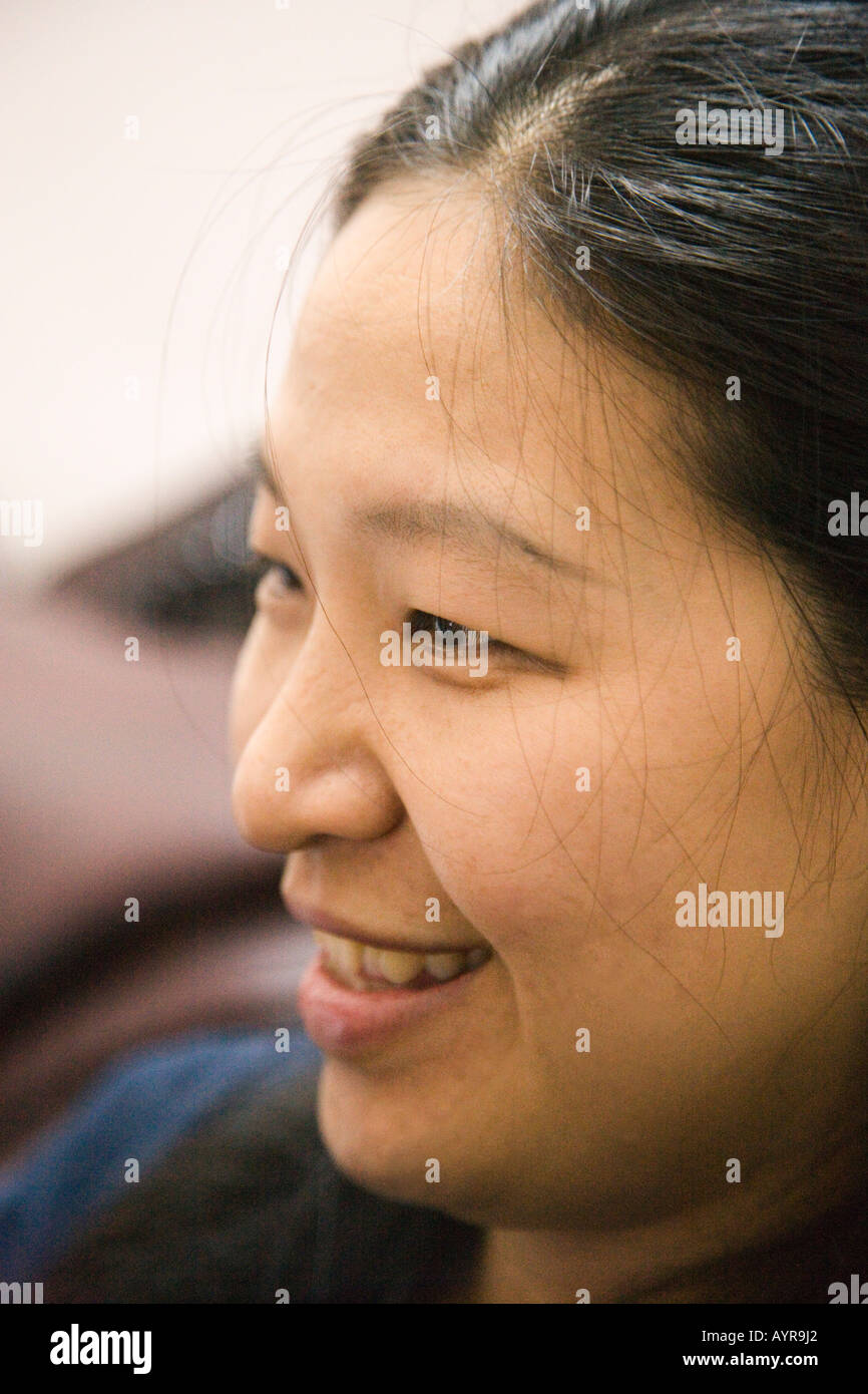 Smiling, happy, Vietnamese woman, Danang, Vietnam Stock Photo - Alamy