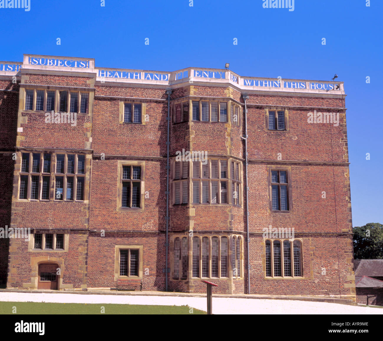 "Health and plenty be within this house," parapet motto, Temple Newsam ...