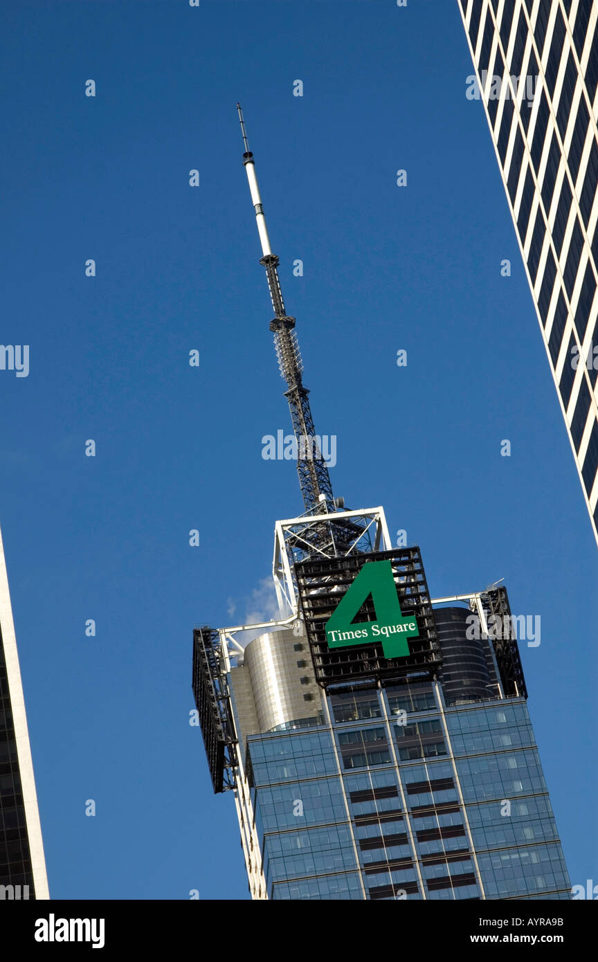 TIMES SQUARE NUMBER 4 BUILDING MIDTOWN MANHATTAN NEW YORK CITY UNITED ...
