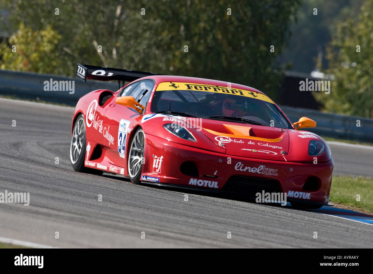 Ferrari, FIA GT2 race, Brno, Czech Republic, Europe Stock Photo - Alamy