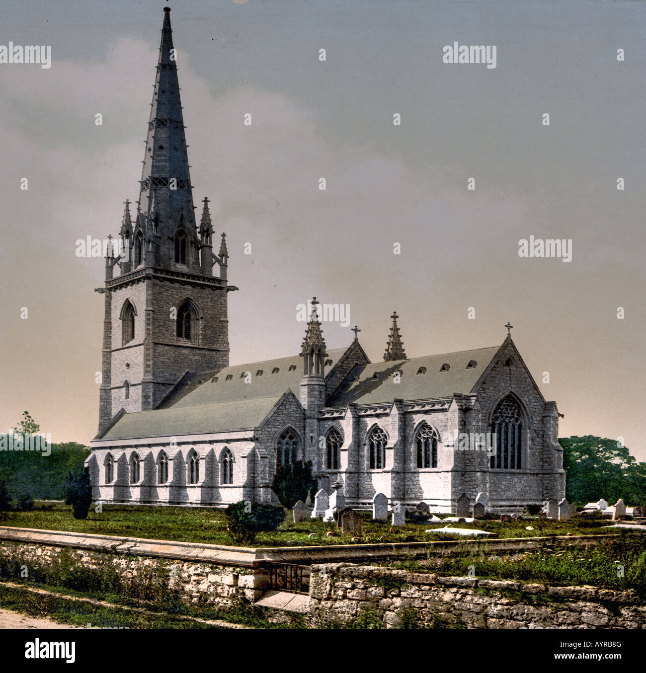 Marble Church, Bodelwyddan, Wales UK Stock Photo - Alamy