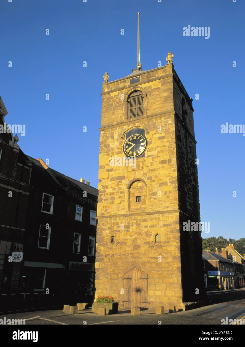 Clock Tower, Morpeth, Northumberland, England, UK Stock Photo - Alamy