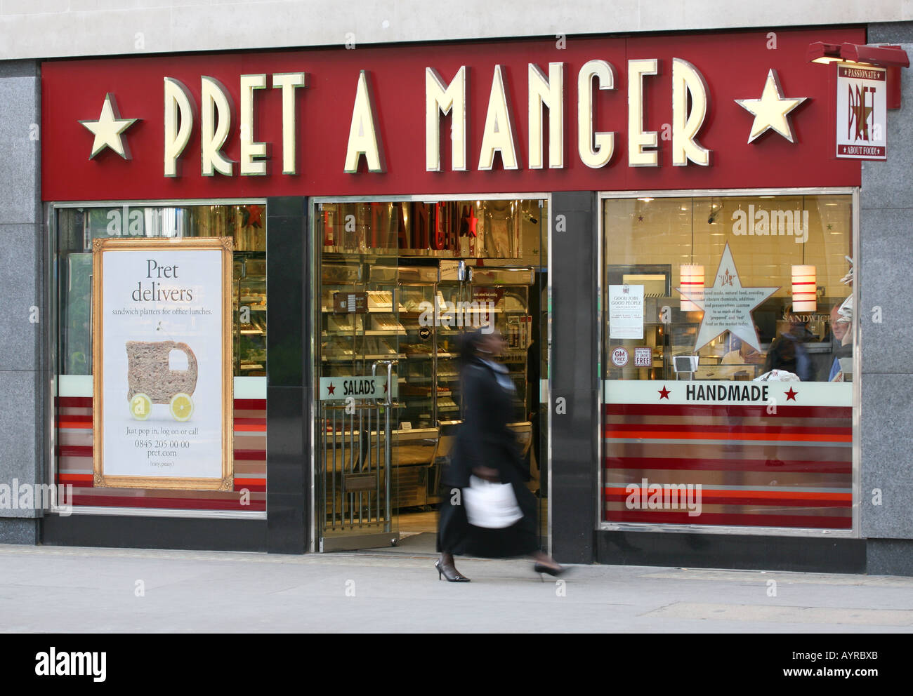 Pret a Manager Stock Photo - Alamy