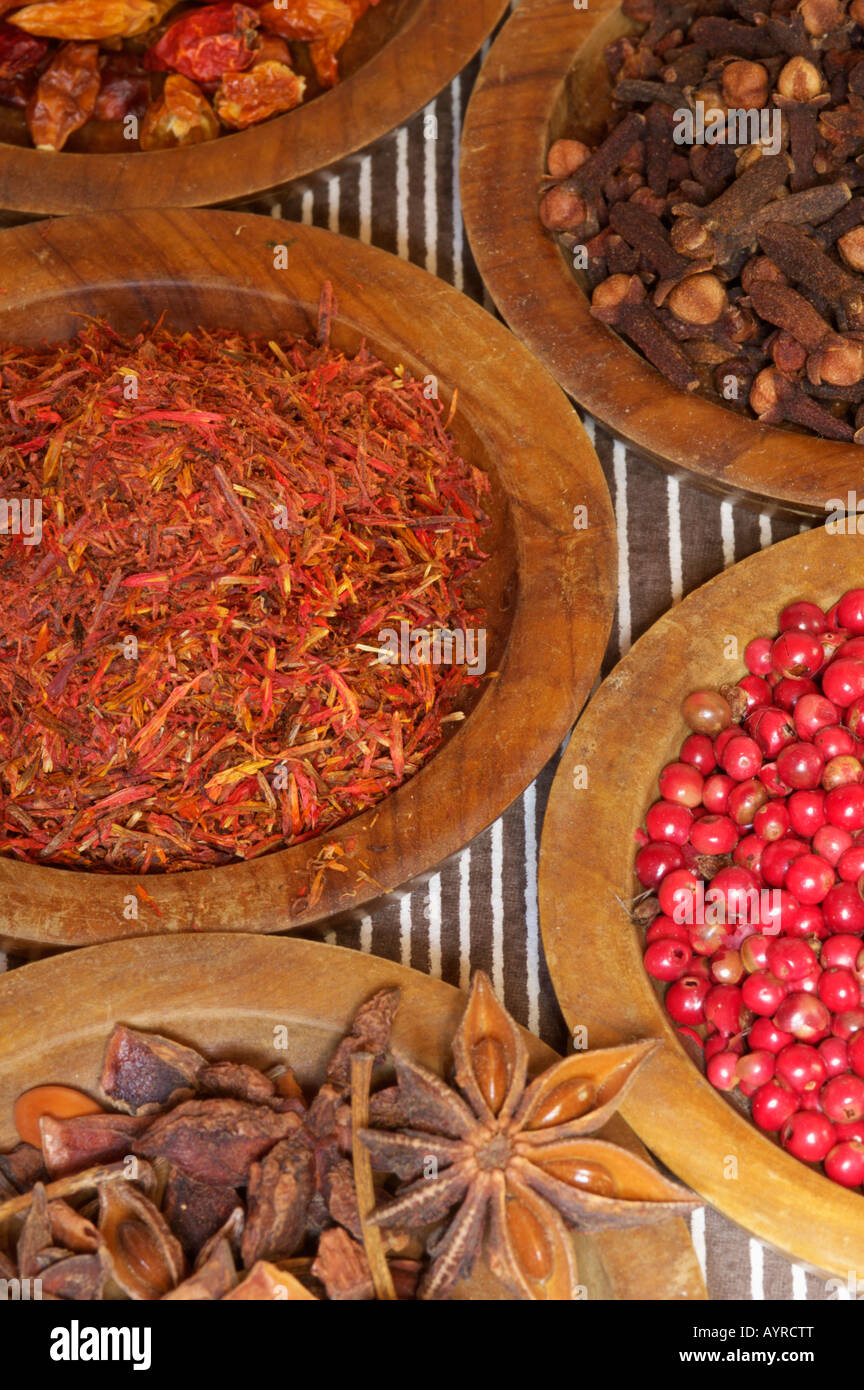 Several brown star anise hi-res stock photography and images - Alamy