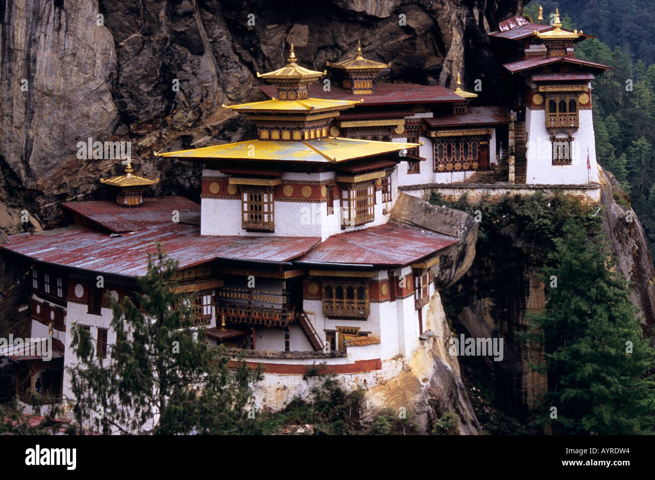The Taktshang, also called Tiger Nest, is the most impressive monastery ...
