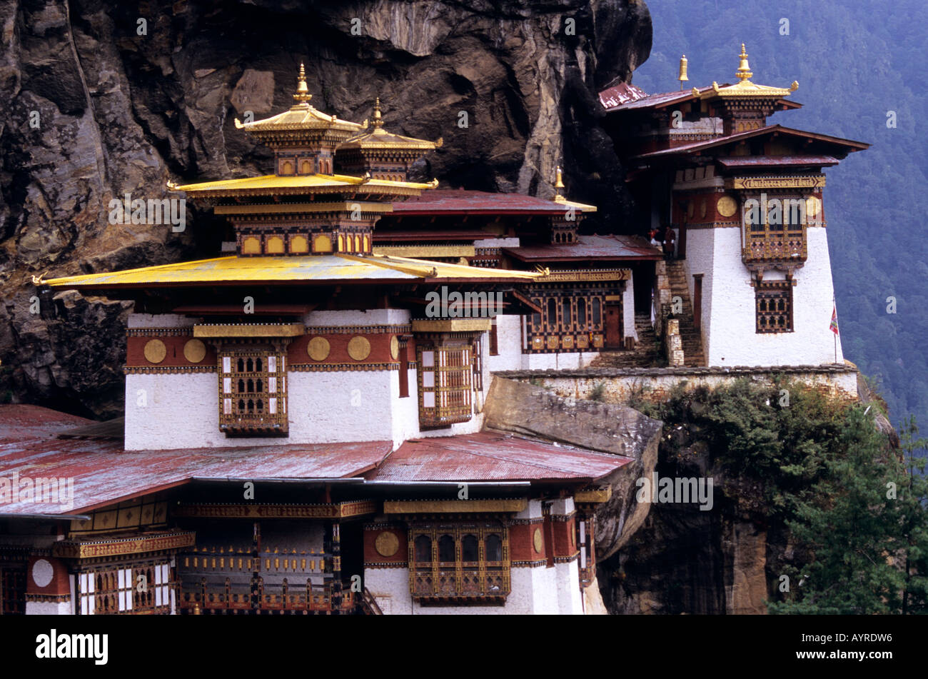 The Taktshang, also called Tiger Nest, is the most impressive monastery ...
