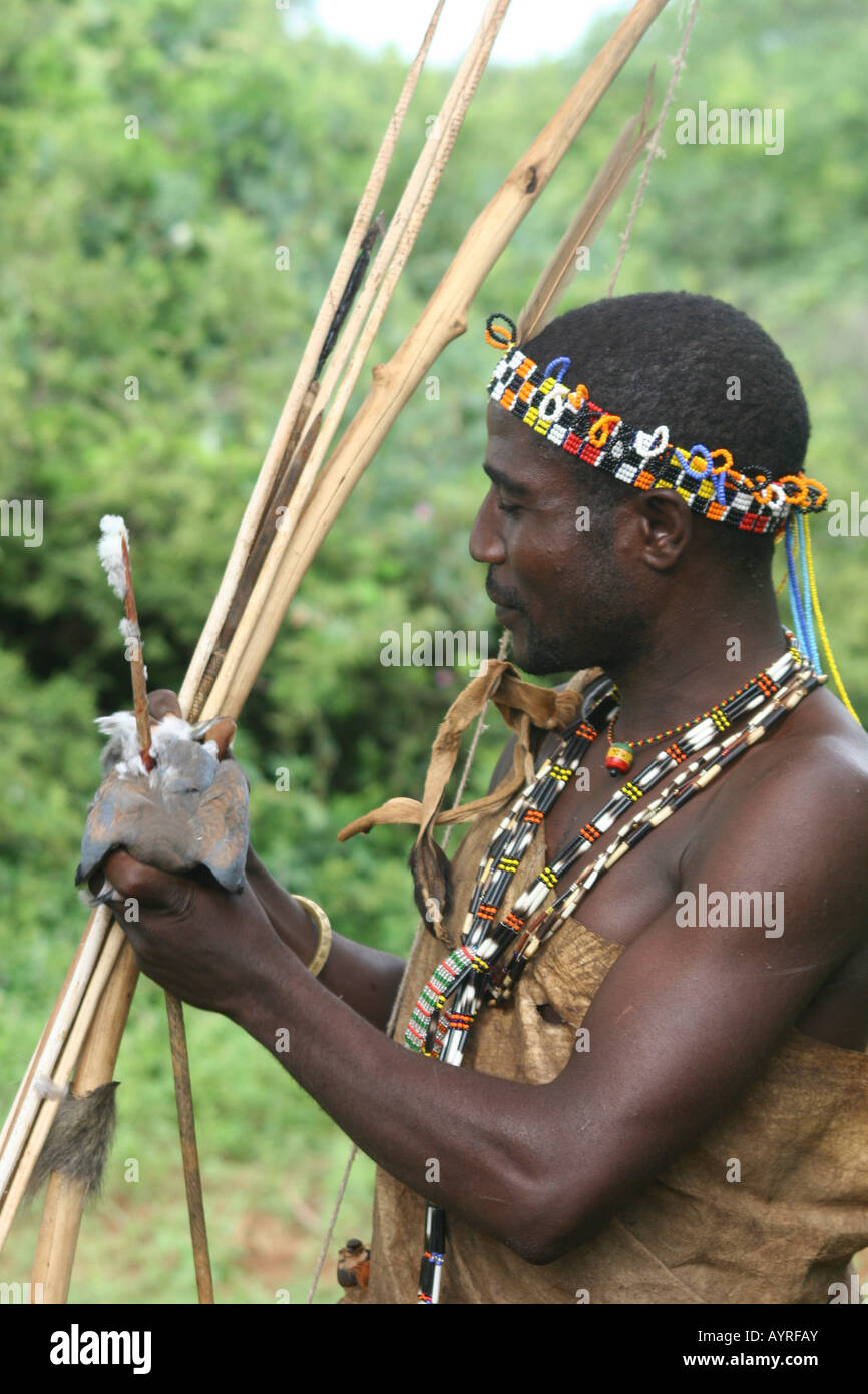 Member hadza tribe hunting arrow hi-res stock photography and images ...