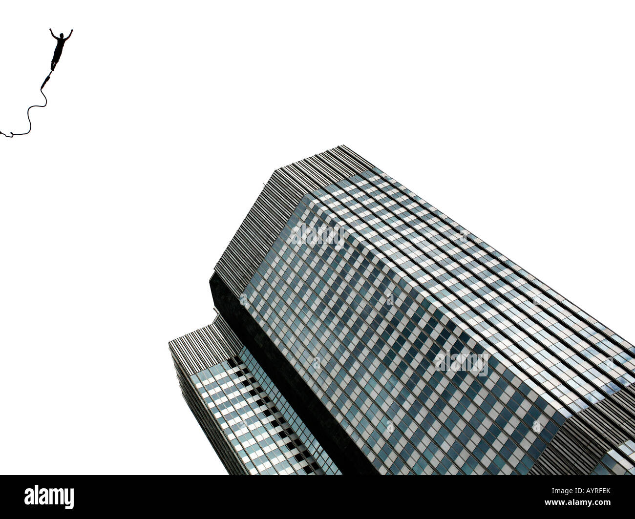 Bungee jumping from below hi-res stock photography and images - Alamy