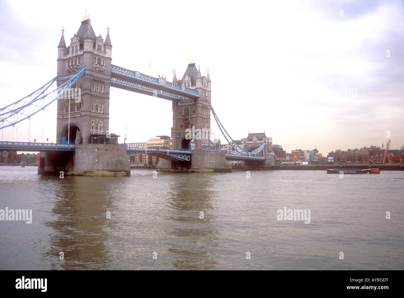 Tower Bridge over the Thames in London England Stock Photo - Alamy