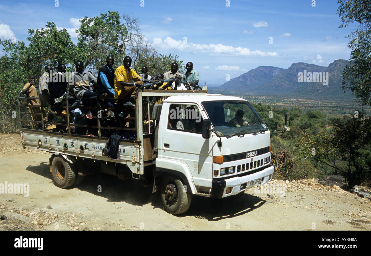Public transport, West Pokot district, Kenya East Africa Stock Photo ... Public transport, West Pokot district, Kenya East Africa Stock Photo ...
