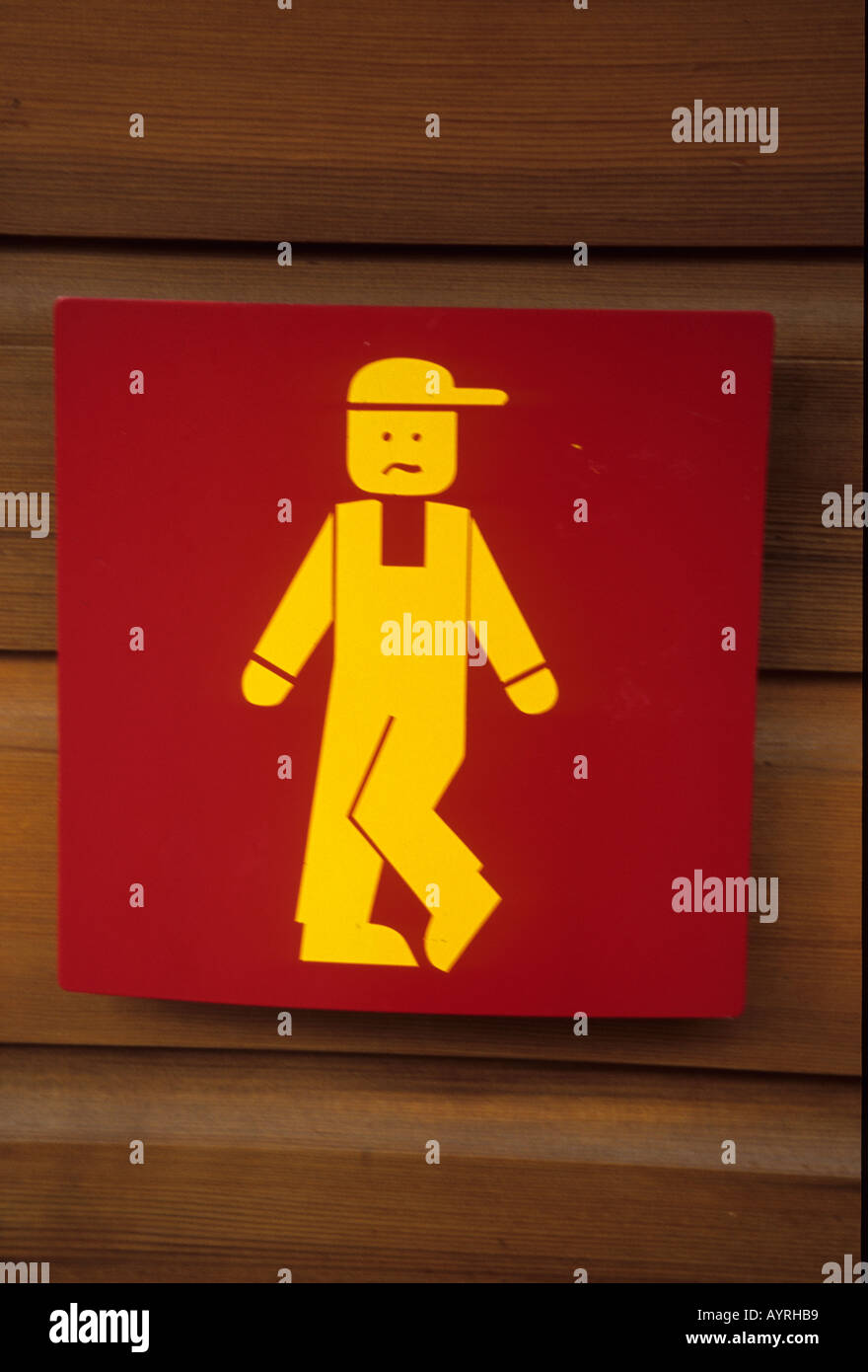 Toilet sign, legoland Windsor UK Stock Photo - Alamy
