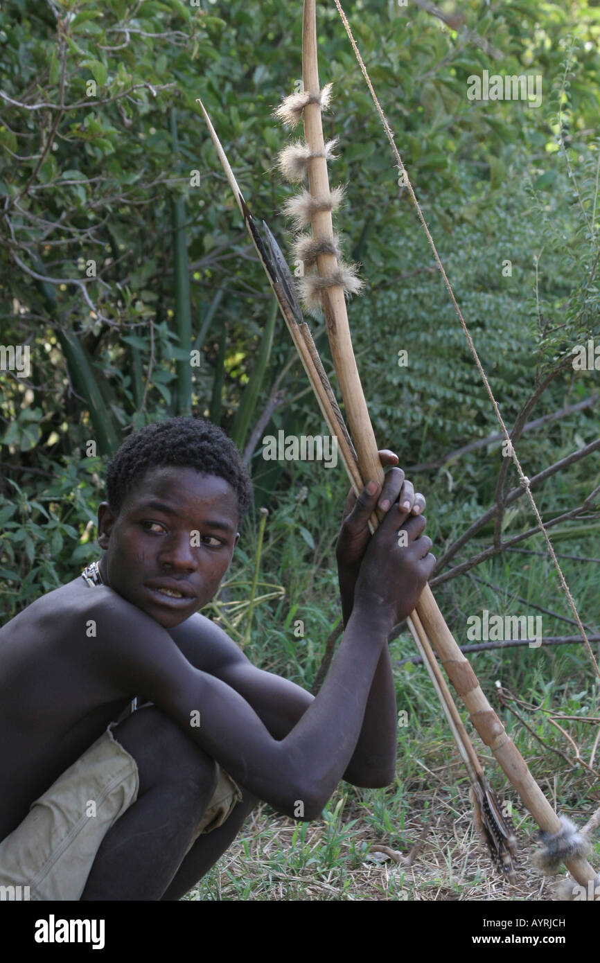 Member hadza tribe hunting arrow hi-res stock photography and images ...