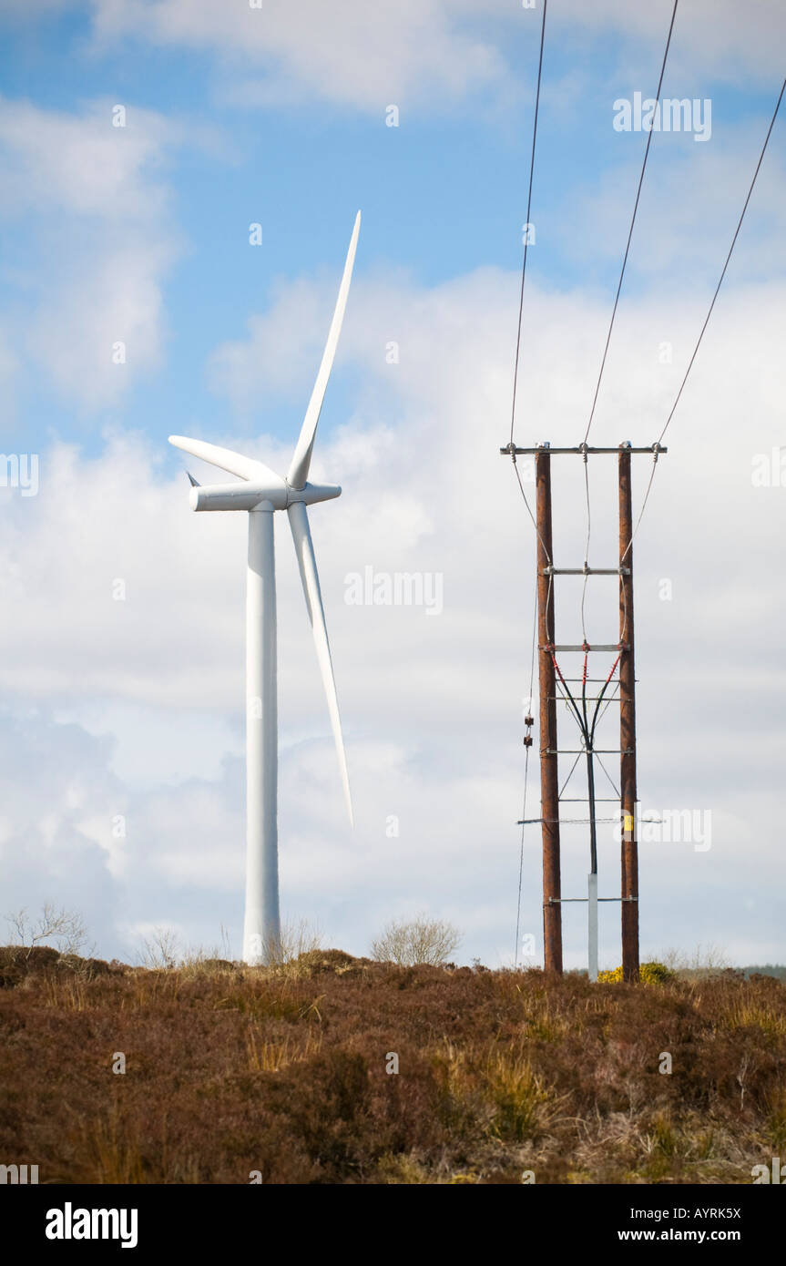 Altahullion wind farm in County Londonderry Stock Photo - Alamy