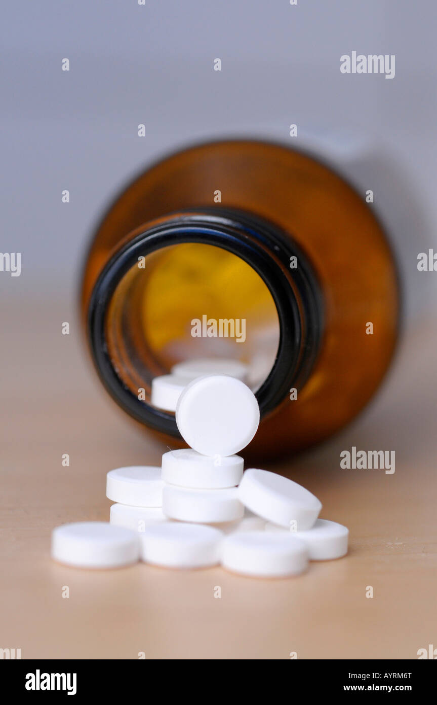 Biochemic cell salts, alternative medicine Stock Photo - Alamy