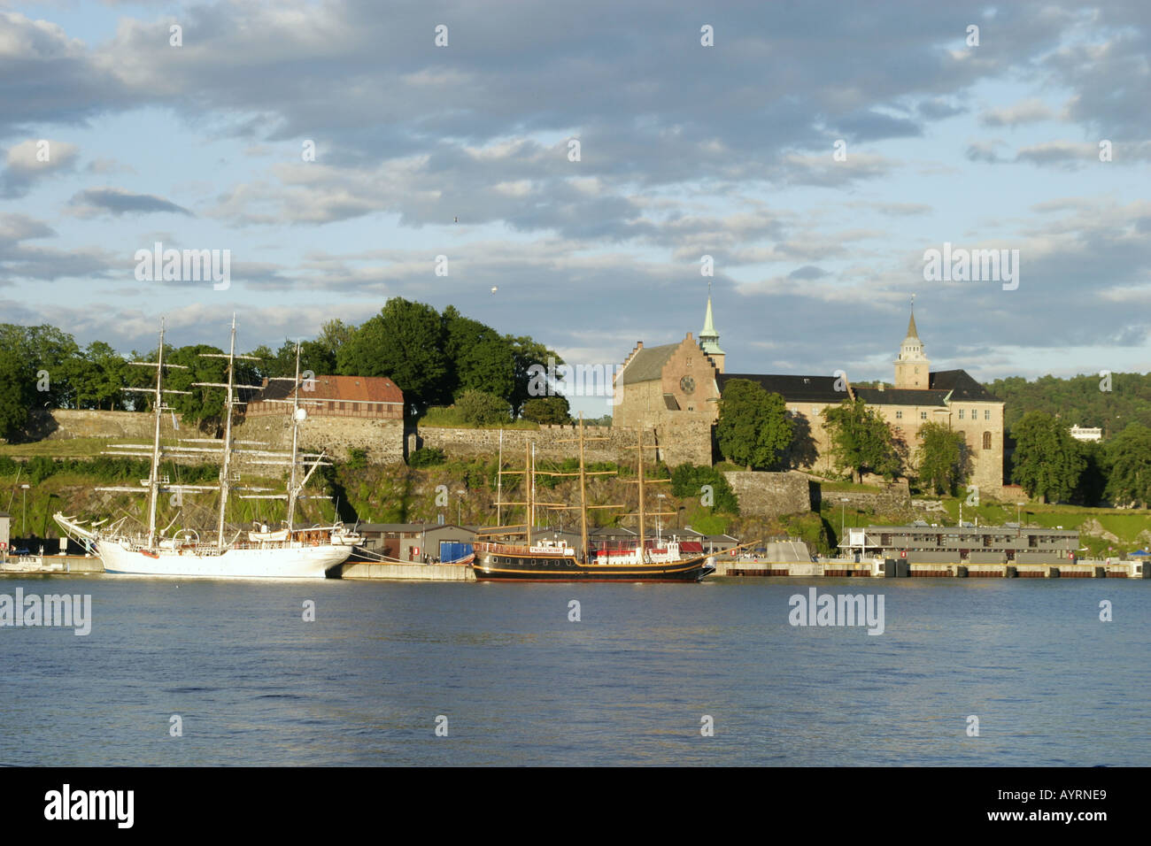 Akershus Festning Oslo Norway Stock Photo - Alamy