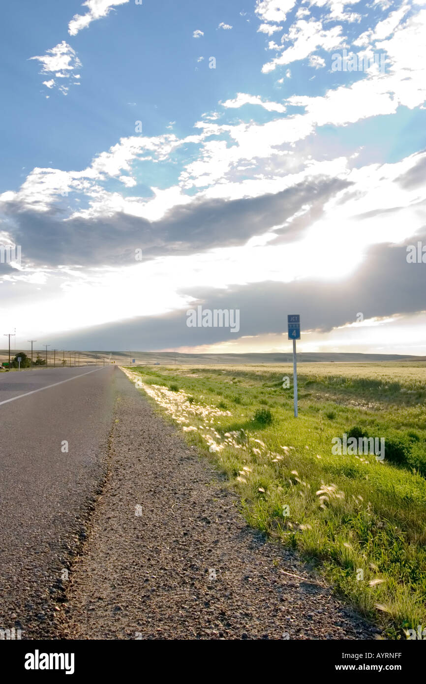 Prairie junction hi-res stock photography and images - Alamy
