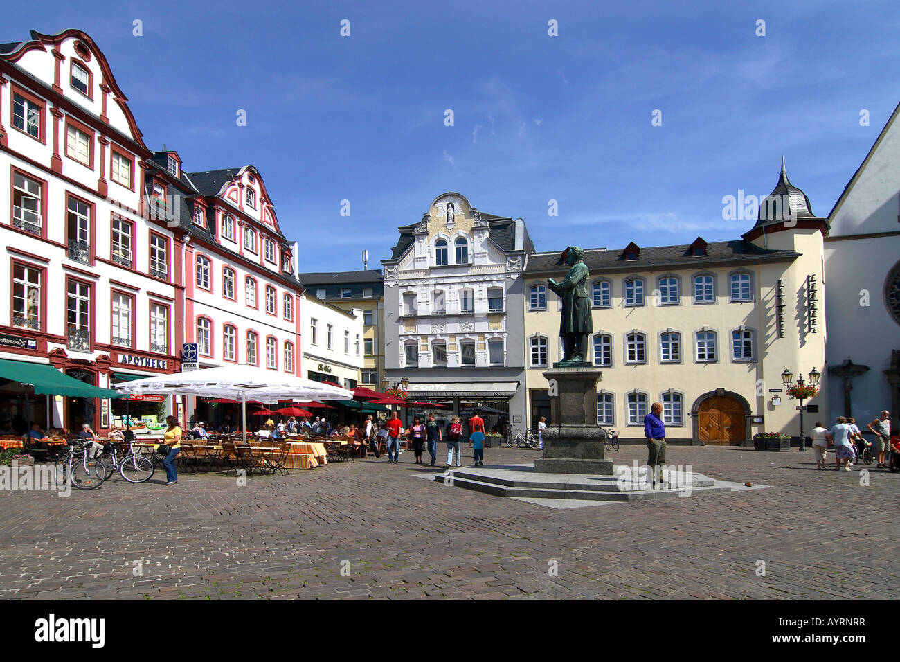 Market square, Koblenz, Rhineland-Palatinate, Germany Stock Photo - Alamy