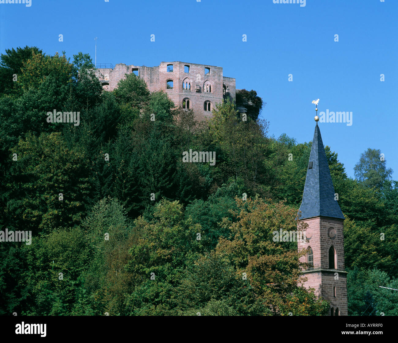 Castle frankenstein germany hi-res stock photography and images - Alamy