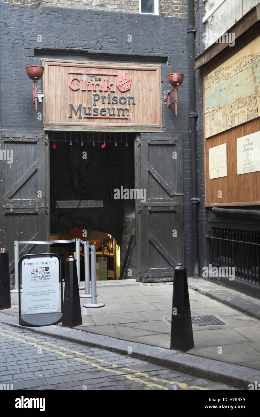 The Clink Prison museum Southwark, London, England Stock Photo - Alamy