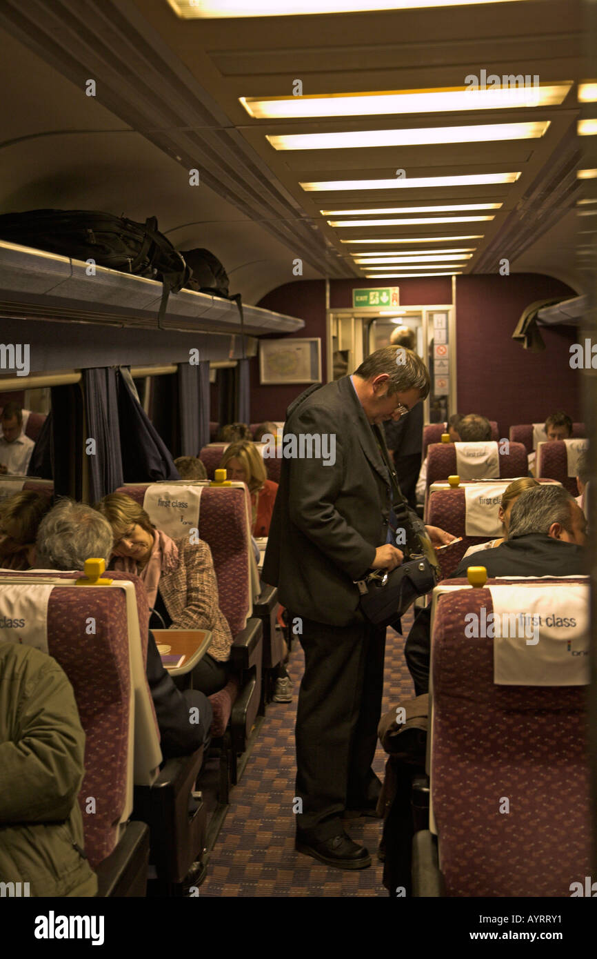 Ticket collector train hi-res stock photography and images - Alamy