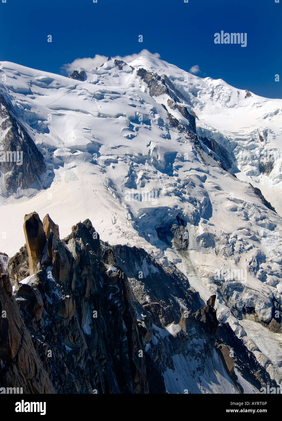 Mont Blanc Massif, Chamonix, France Stock Photo - Alamy