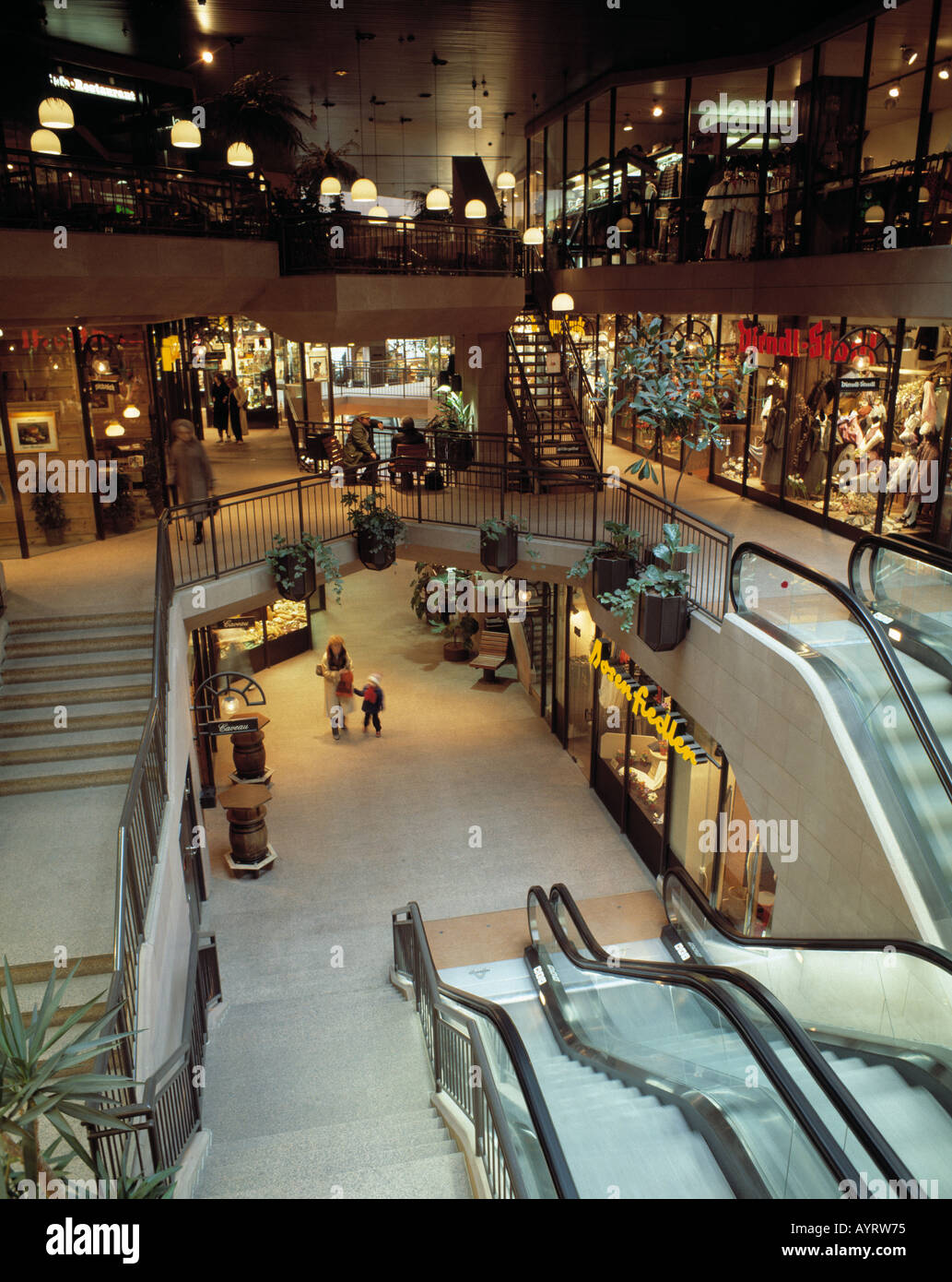 World trade center with shopping arcade hi-res stock photography and ...