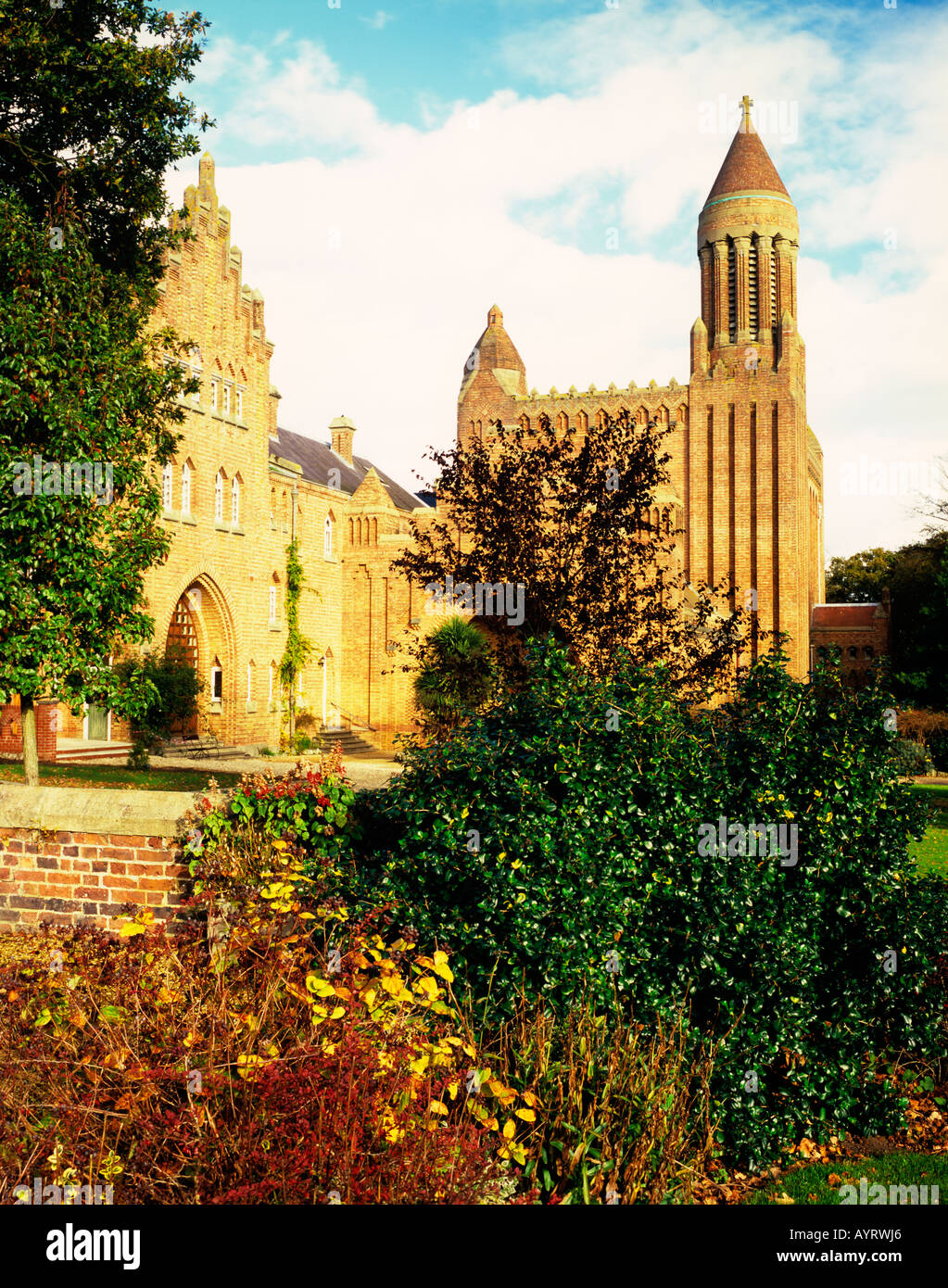 Quarr abbey isle of wight autumn hi-res stock photography and images ...