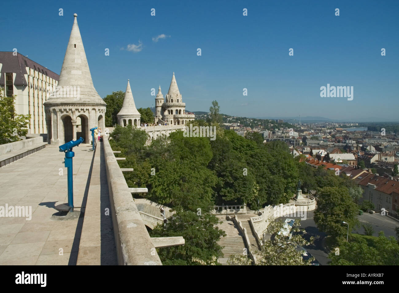 Hungary Budapest Castle District Fishermen s Bastion Stock Photo - Alamy