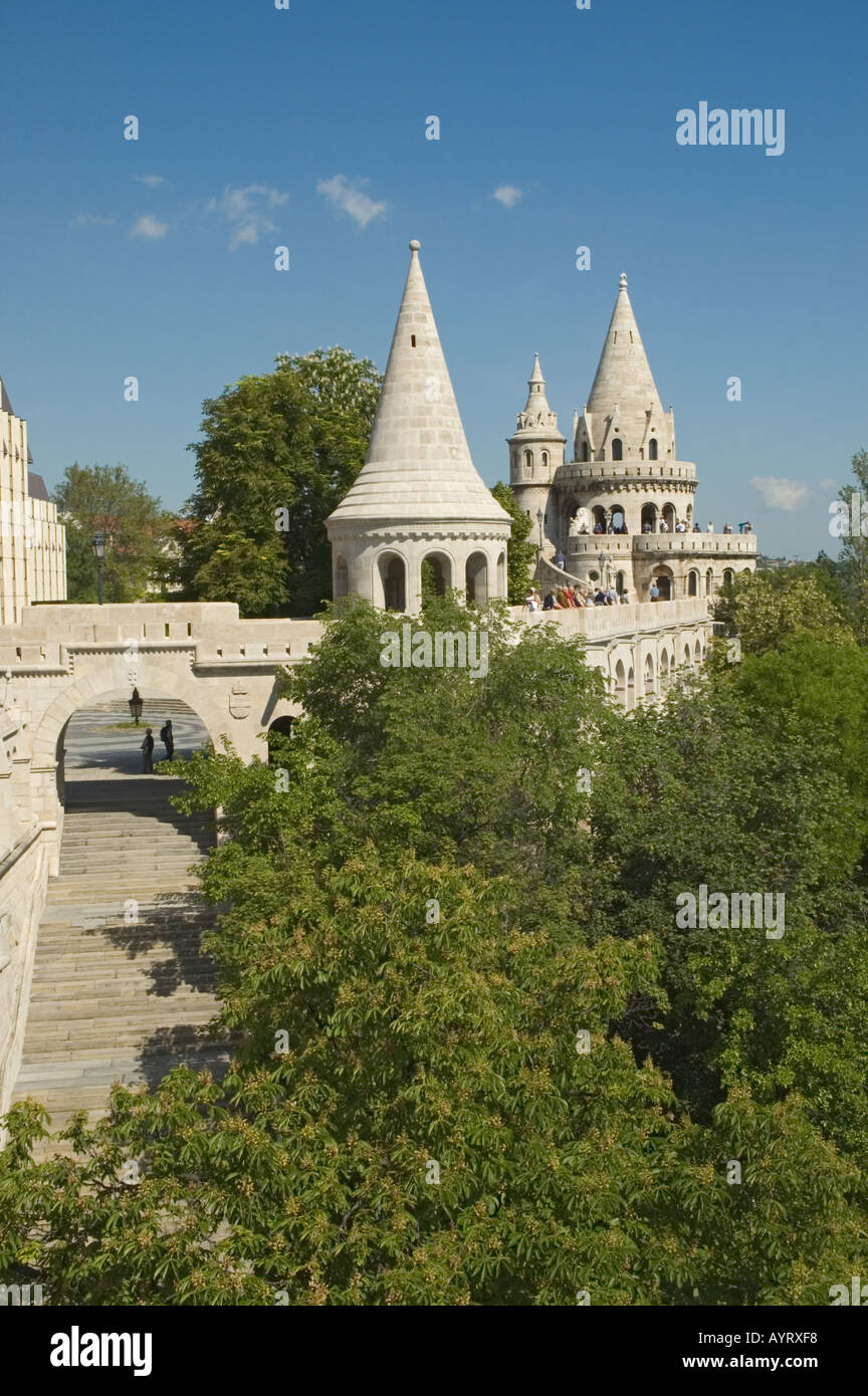 Hungary Budapest Castle District Fishermen s Bastion Stock Photo - Alamy