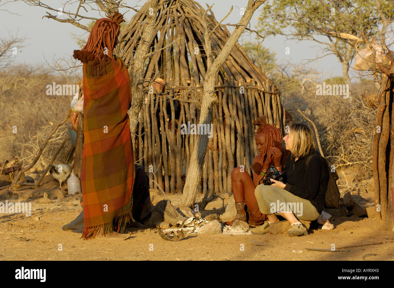 Himba People Afrika Stock Photo - Alamy