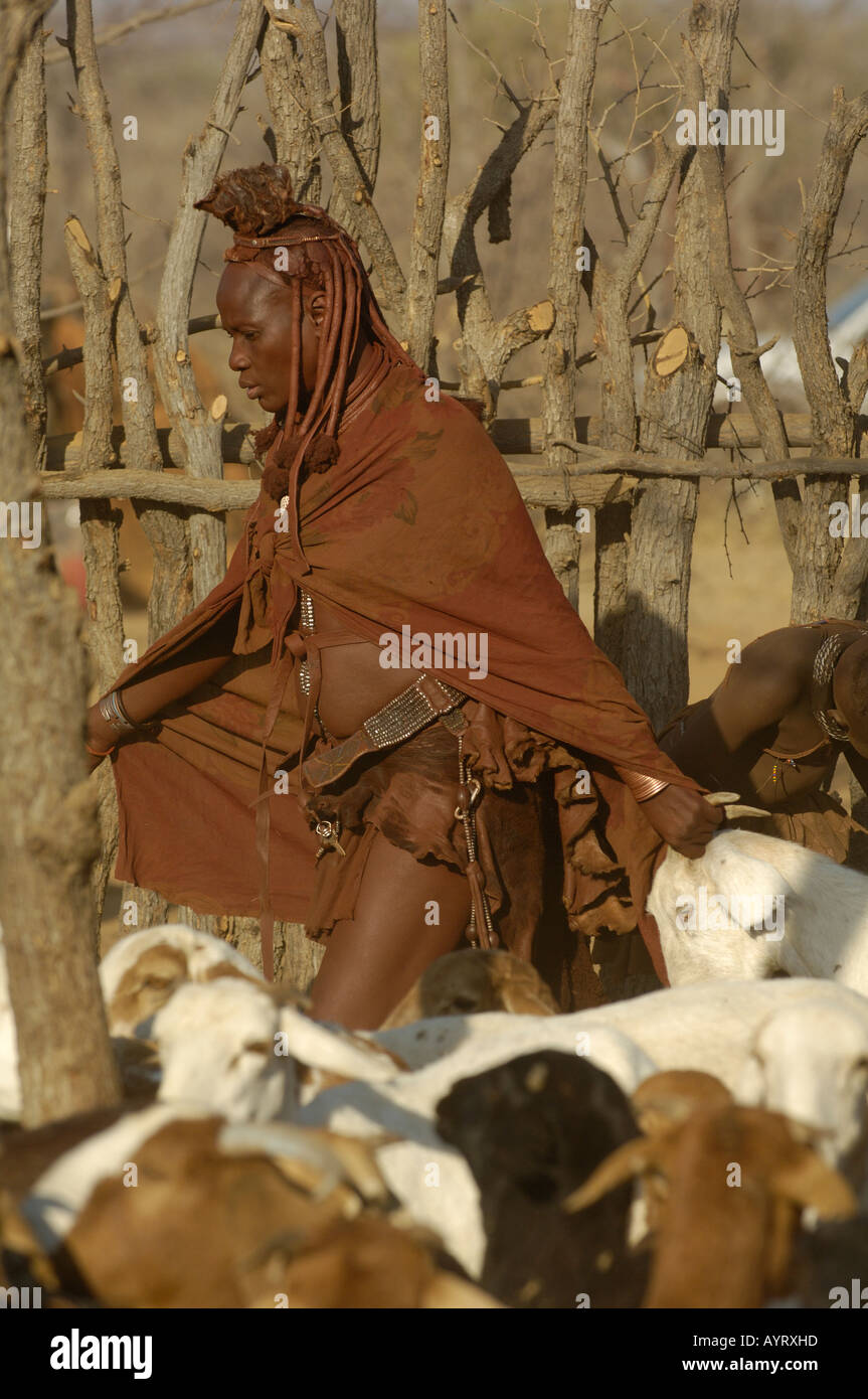 Himba People Afrika Stock Photo - Alamy