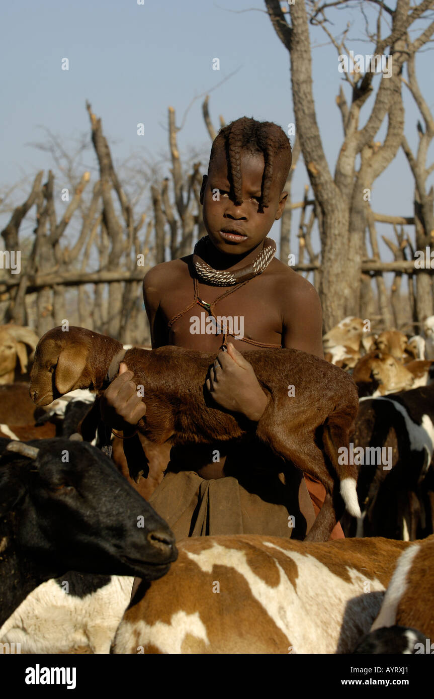 Himba People Afrika Stock Photo - Alamy