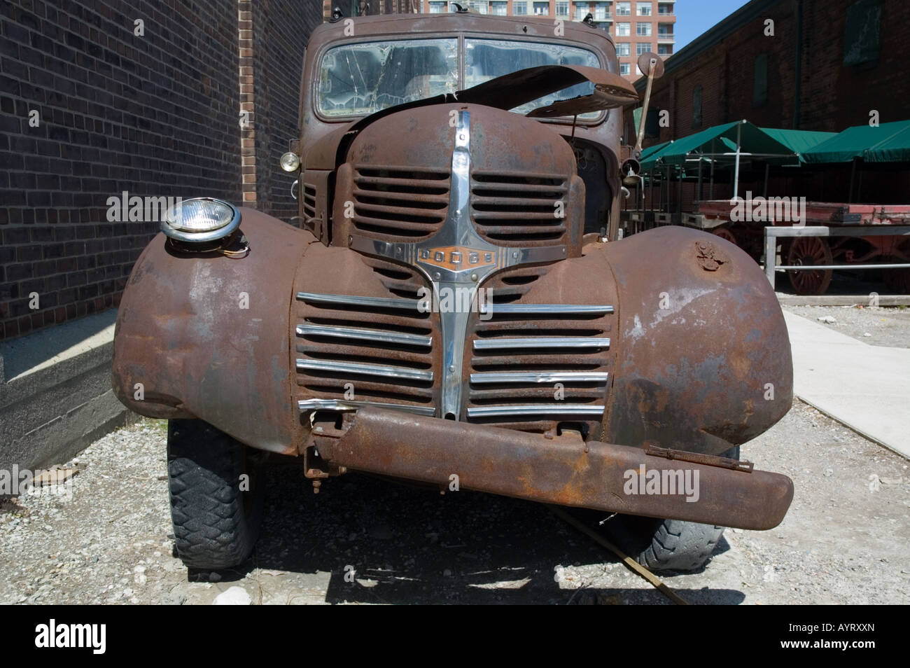 Old Dodge Fargo Truck Stock Photo - Alamy
