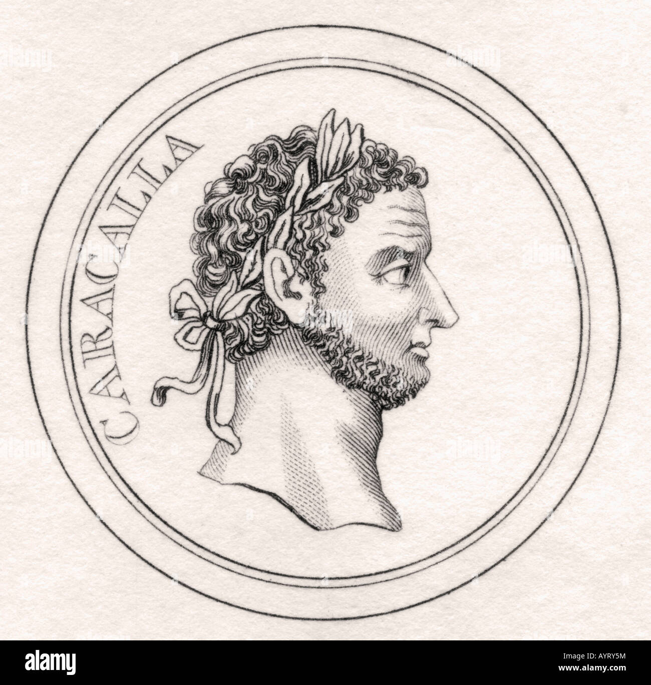 Caracalla portrait hi-res stock photography and images - Alamy