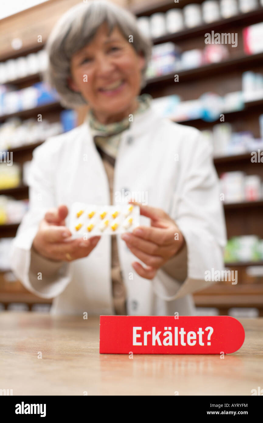 Pharmacist counter sign hi-res stock photography and images - Alamy